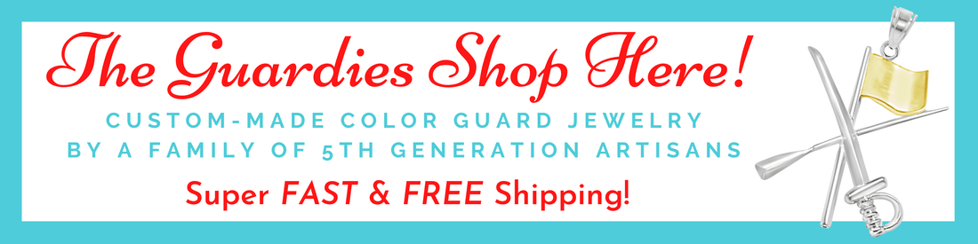 Color Guard Gifts | Charm, Necklace, Jewelry for Color Guards