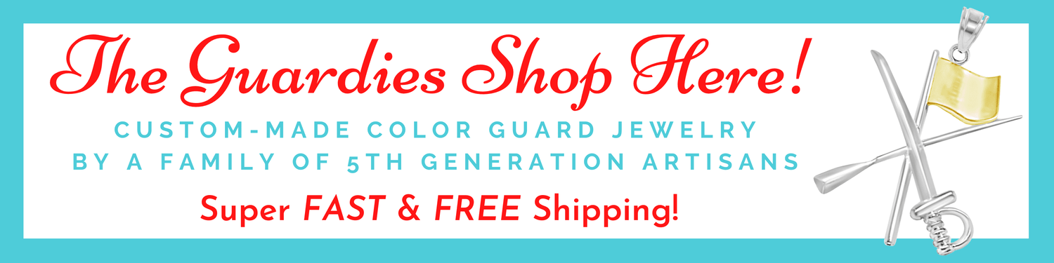 Color Guard Gifts | Charm, Necklace, Jewelry for Color Guards